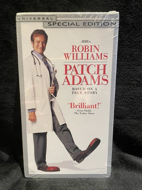 ROBIN WILLIAMS PATCH Adams Movie VHS Special Edition New Unopened £2.81 ...