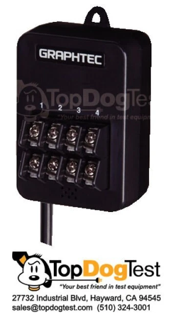 GRAPHTEC GS-4VT VOLTAGE / Temperature Input Module 4Channel New $395.00 ...