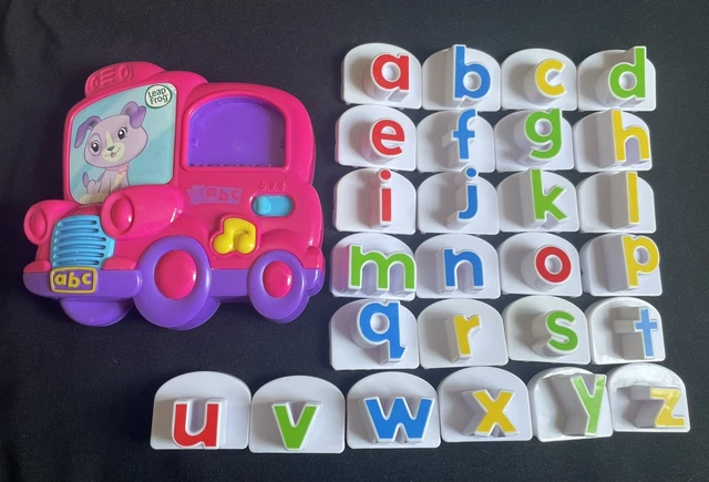 LEAPFROG FRIDGE PHONICS Magnetic Alphabet Frog Bus Learning Musical ...
