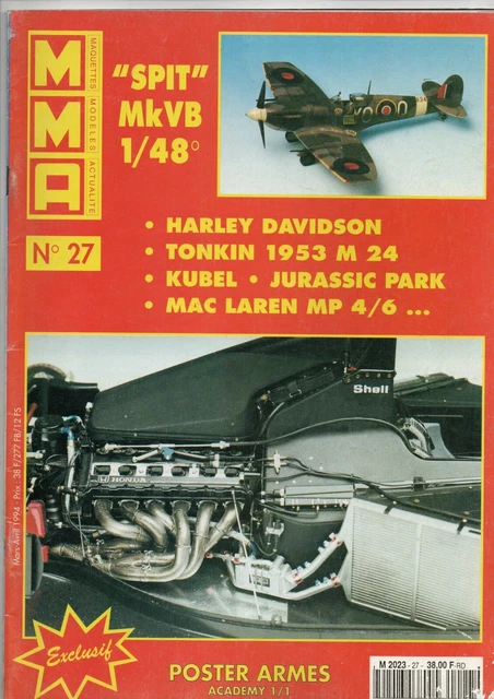 MAGAZINE MODÉLISME, MMA, n° 27, de 1994 EUR 2,50 - PicClick FR