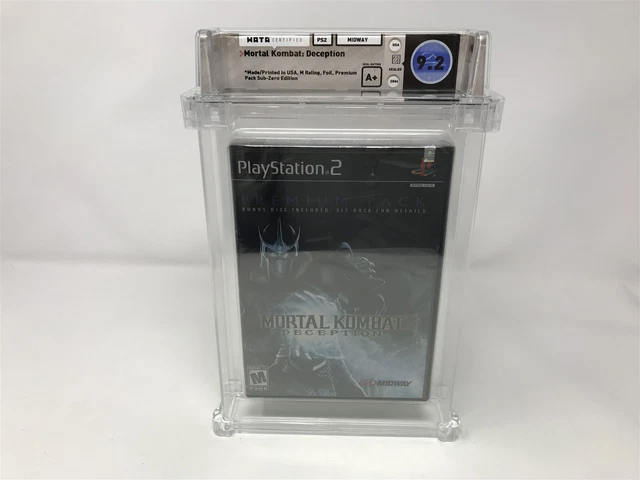 MORTAL KOMBAT DECEPTION Premium Sub-Zero - Sony Playstation 2 PS2 - New ...