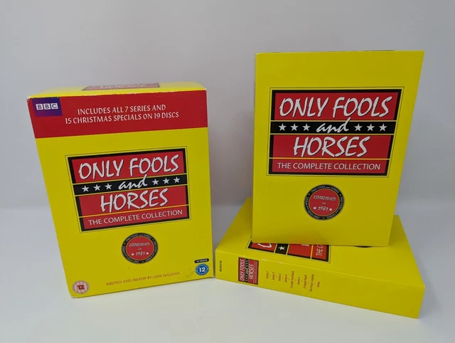 ONLY FOOLS AND Horses Complete Collection 7 Series Box Set 19 Discs DVD ...