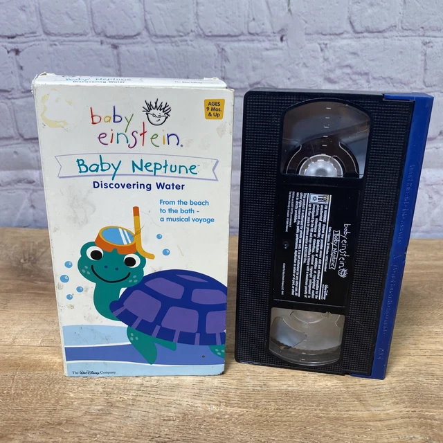 DISNEY’S BABY EINSTEIN Neptune Discovering Water VHS Video Tape NEARLY ...