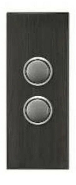 CLIPSAL SATURN LED PUSH BUTTON SWITCH 2-Gangs Architrave 20A 250V ...