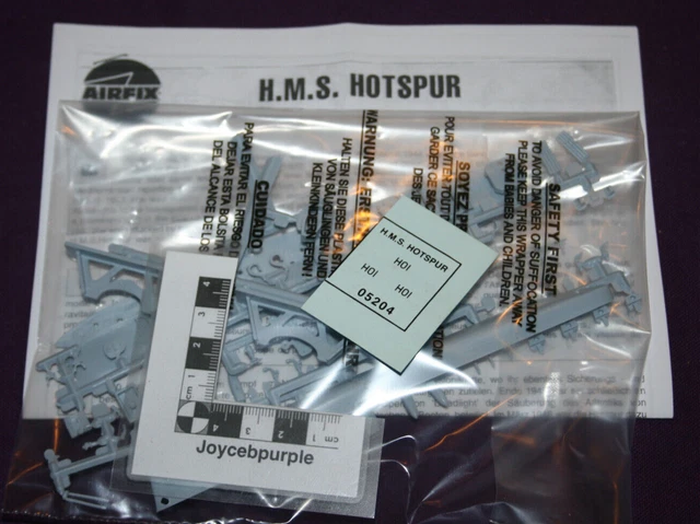 AIRFIX HMS HOTSPUR 1:600 scale model ship kit 01205. £20.00 - PicClick UK