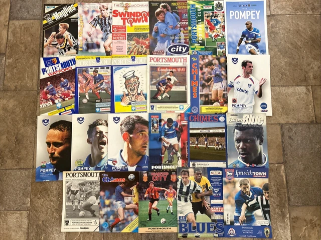 JOB LOT PORTSMOUTH Football Programmes £4.36 - PicClick UK