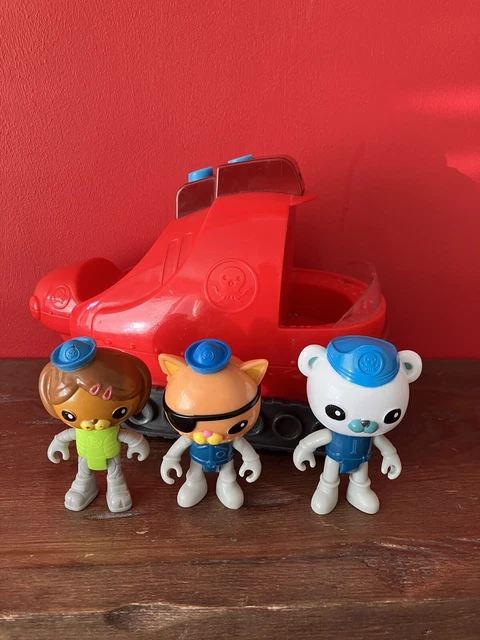 OCTONAUTS GUP X with Dashi, Captain Barnacles And Kwazii figures £12.50 ...