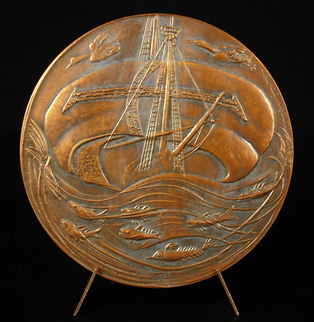 MEDAL VASCO OF Gama Navigator Cap Bonne-Espérance Explorer 81 MM Medal ...