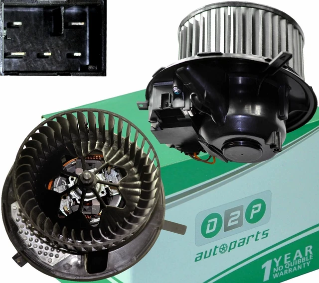 HEATER BLOWER MOTOR Fan For Vw Beetle Caddy Golf Mk5 Mk6 Plus Jetta ...
