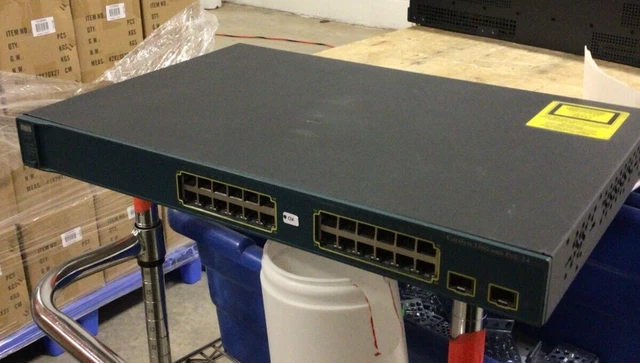 CISCO CATALYST 3560-24PS 24-Ports Rackmount Ethernet Switch (WS-C3560 ...