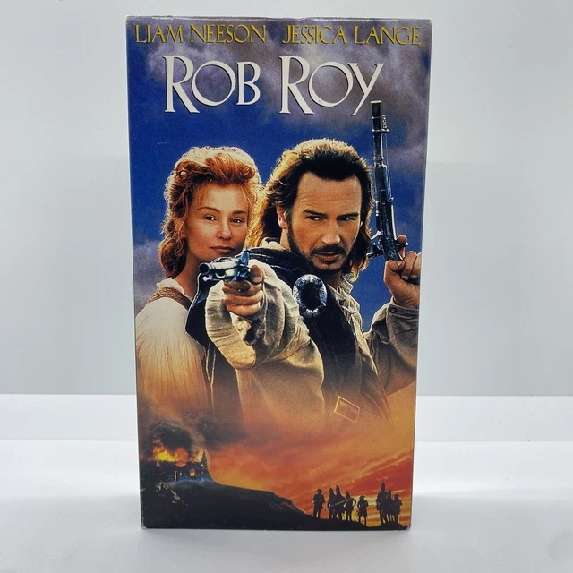 ROB ROY (VHS, 1995, R) Liam Neeson Jessica Lance John Hurt Tim Roth ...