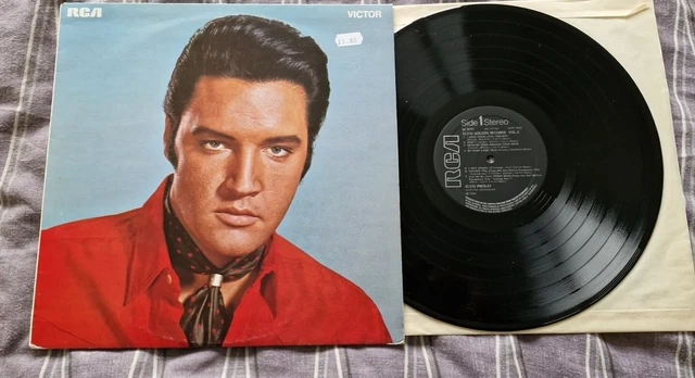 ELVIS PRESLEY LP Golden Records Vol 2 Black Label Rare In This ...
