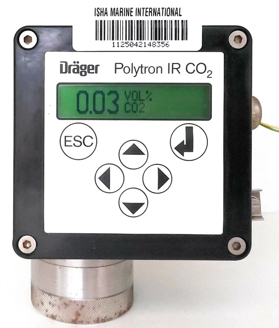 DRAGER POLYTRON 8316037 IR CO2 Fixed Gas Detector £510.32 - PicClick UK