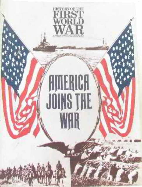 HISTORY OF THE first world war: america joins the war | Bon état EUR 16 ...