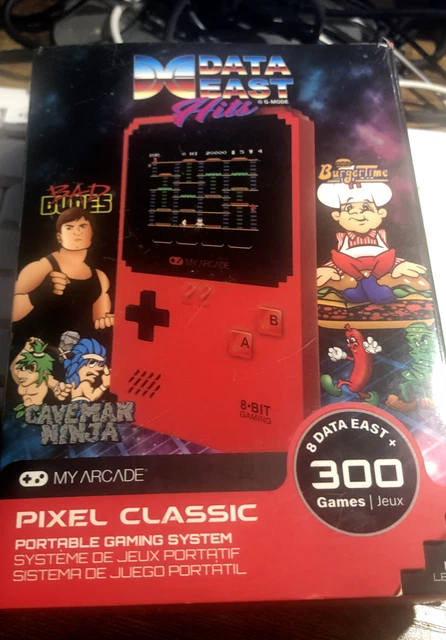 MY ARCADE, PIXEL Classic 300 Game Hand Held Gaming System, works great ...