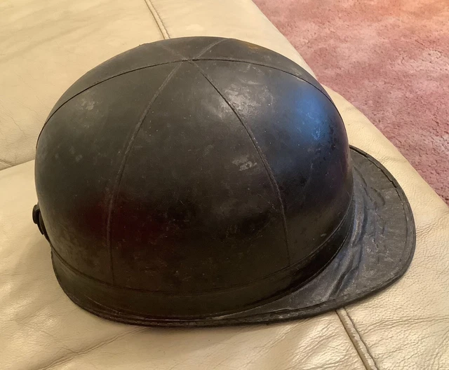 VINTAGE 1950’S/1960S EVEROAK Corker Racing Drivers Crash Helmet ...
