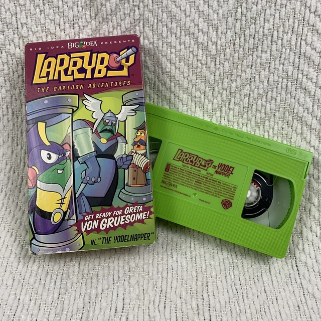 VEGGIETALES LARRYBOY GRETA Von Gruesome Yodel Napper VHS 30 minutes ...