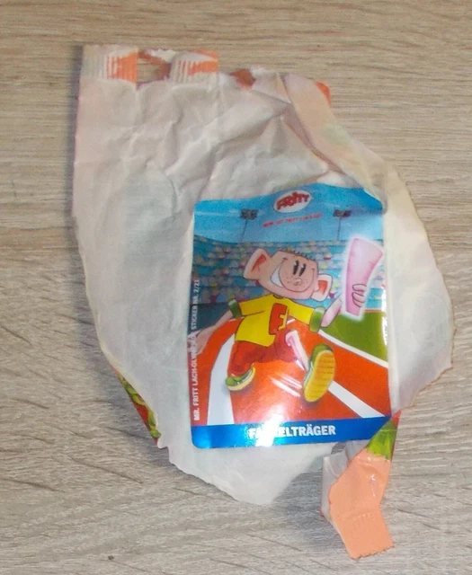 ALTER AUFKLEBER | Sticker FRITT Mr. FRITT Lach-Olympiade Nr. 2 ...