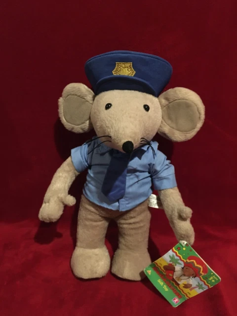 CBEEBIES RASTAMOUSE 12& plush figure postman soft toy £12.95 - PicClick UK