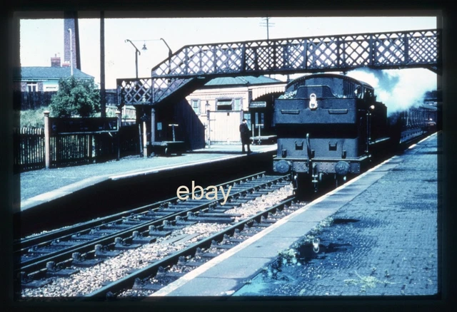 35MM SLIDE - ex GWR 5199 at Brettell Lane station on 21.7.62. £1.99 ...