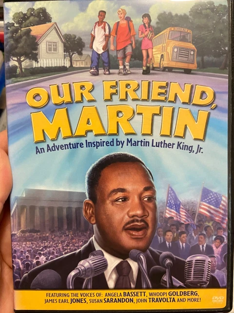 OUR FRIEND MARTIN Luther King Jr region 1 DVD (1999 animated ...