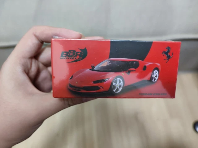 BBR RED FERRARI 296 GTB Beijing SALON 2024 China Expo Limited Mini GT ...