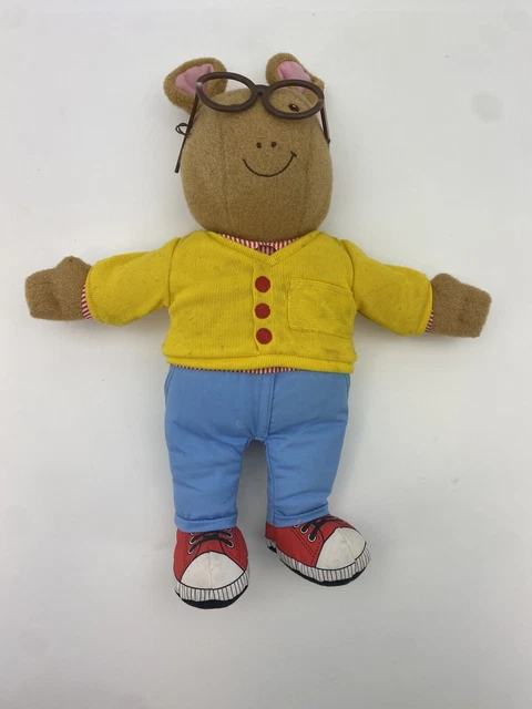 VINTAGE 1996 ARTHUR Reed PBS Kids TV Show 15in Eden Marc Plush Doll Toy ...