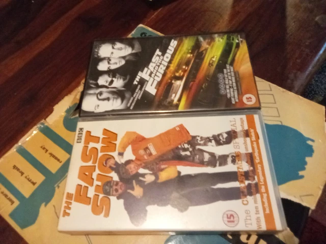 VHS TAPES...THE FAST and furious and the fast show... £8.00 - PicClick UK