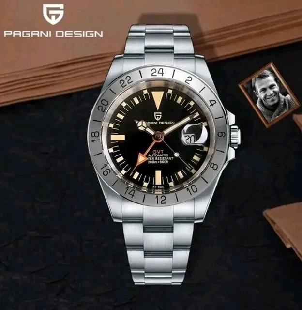 OROLOGIO PAGANI DESIGN PD1693 Steve McQueen explorer 2 II Homage ...