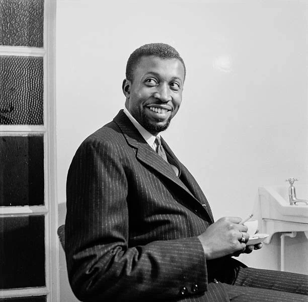 AMERICAN JAZZ DRUMMER Connie Kay 1960 Jazz Music Old Photo $8.50 ...