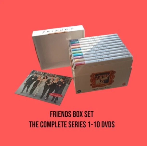 FRIENDS SERIES 1-10 Complete TV Show Box Set DVD 2009 Chandler Joey ...