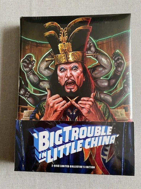 BIG TROUBLE IN Little China - wattiertes Mediabook Blu-ray+DVD NEU/OVP ...