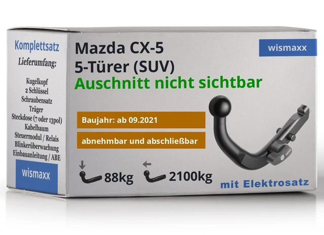 Mazda 6 Anhngerkupplung