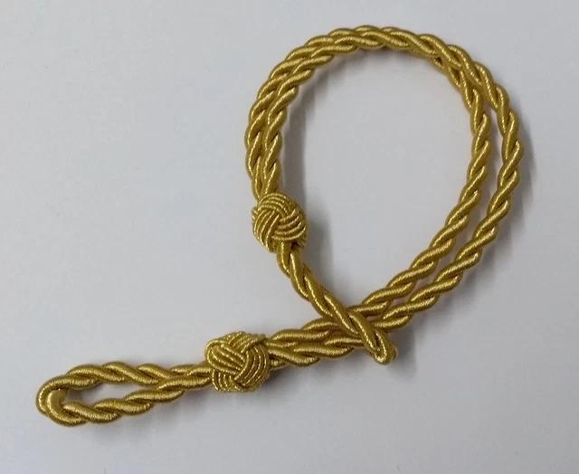 CHAPEAU CORDON DORÉ Entortillé Militaire Production Cérémonial Agent De ...