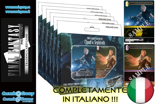 FINAL FANTASY TRADING Card Game Fftcg Cloud Vs Sephiroth 2-Player Starter Set (6 EUR 161,91 ...