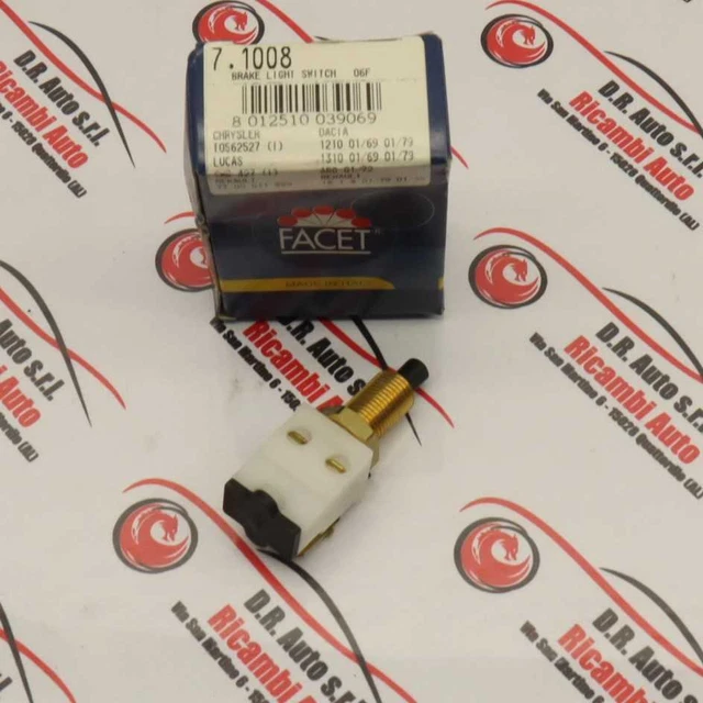 INTERRUPTEUR LUMIÈRE FREIN Renault 5 Cod. 71008 Nouveau FACET EUR 10,33 ...