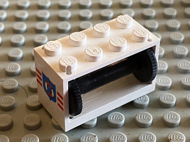LEGO HOSE REEL Holder with Lifepreserver Badge ref 4209px2 4209pb01 ...