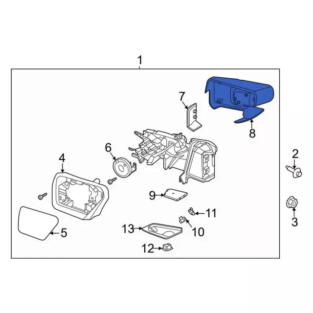GENUINE FORD MIRROR Cover ML3Z-17D742-FA $77.81 - PicClick CA