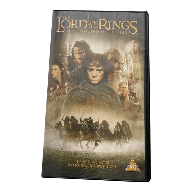THE LORD OF the Rings: The Fellowship VHS - Peter Jackson Epic £8.99 ...