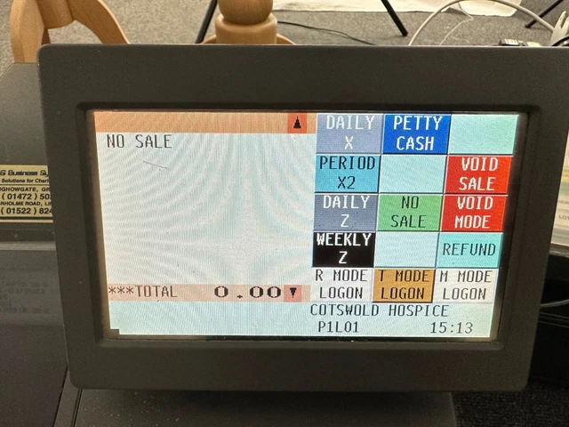 SHARP UP-820F ELECTRONIC cash register till £60.00 - PicClick UK