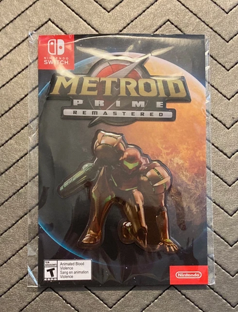 METROID PRIME REMASTERED Exclusive Limited Pin Set Nintendo Rewards ...