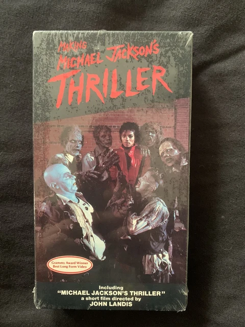 MAKING MICHAEL JACKSON'S THRILLER * VHS Video 1983 Factory Sealed £115. ...