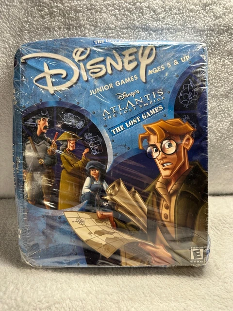 DISNEY'S ATLANTIS: THE Lost Empire The Lost Games Big Box New $13.00 ...