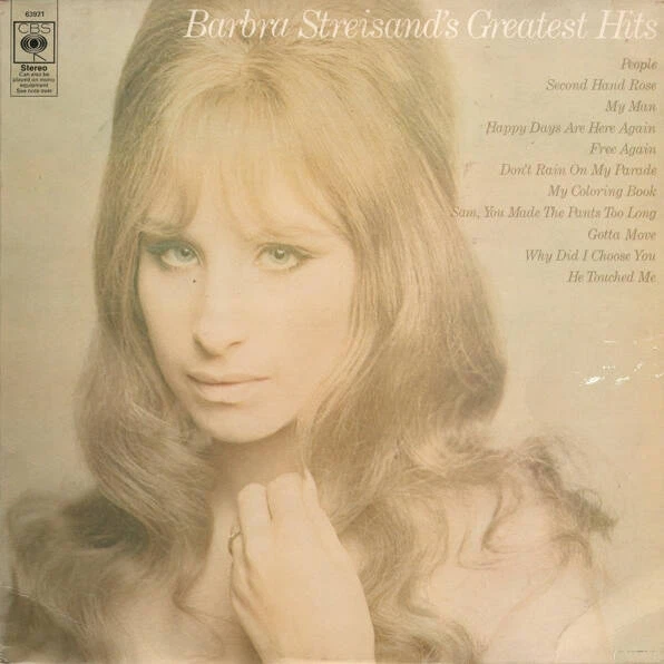 BARBRA STREISAND - Barbra Streisand's Greatest Hits (Vinyl) £4.50 ...