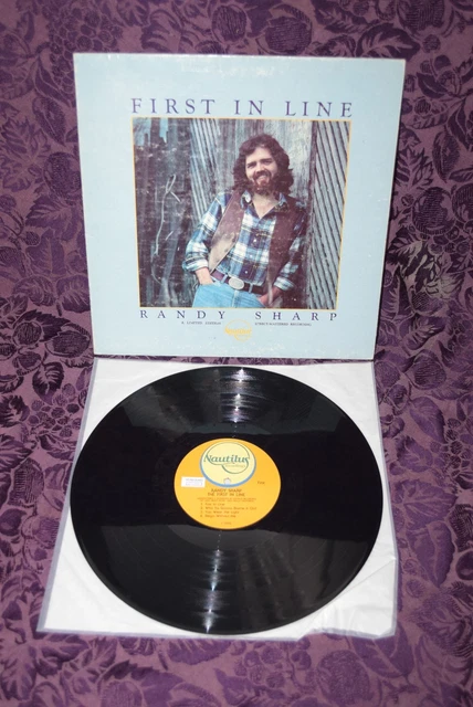 RARE NAUTILUS RANDY Sharp - First In Line - Direct to Disc LP EX/VG+ £ ...