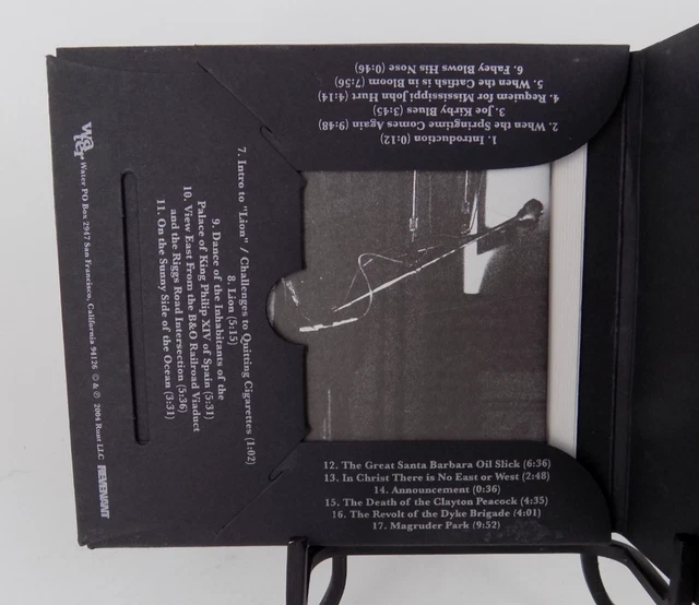 RARE JOHN FAHEY - The Great Santa Barbara Oil Slick Live on CD! FREE ...