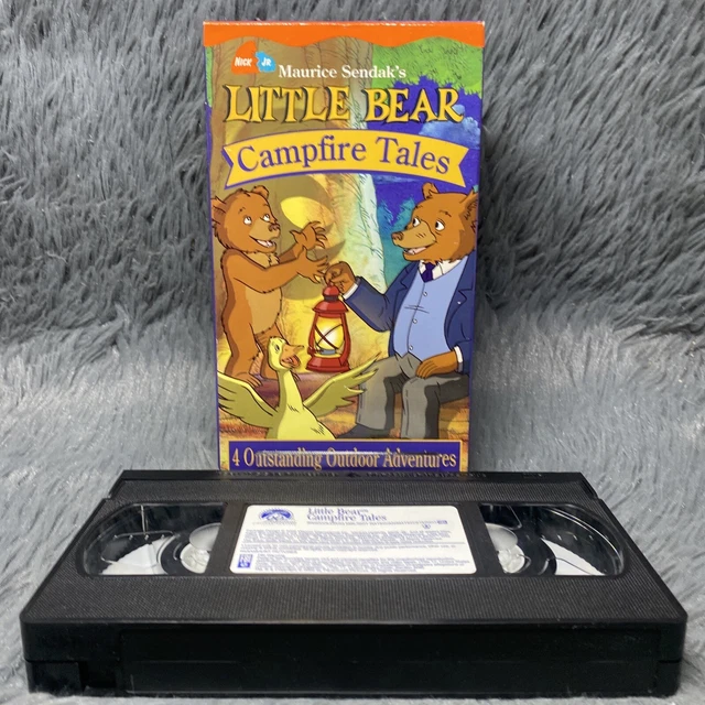 LITTLE BEAR CAMPFIRE Tales Nick Jr VHS 2002 Tape Maurice Sendaks ...
