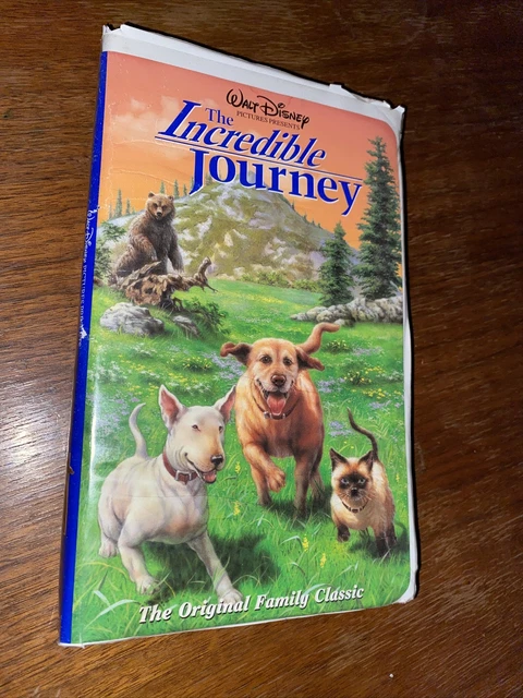 THE INCREDIBLE JOURNEY VHS Walt Disney Classic Children Family Film $6. ...