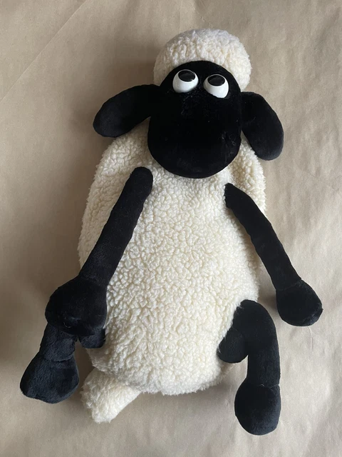 VINTAGE WALLACE GROMIT Shaun The Sheep Plush Hot Water Bottle Cover ...