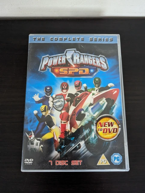 POWER RANGERS SPD (The Complete Series) PAL R2 DVD BOXSET £32.99 ...